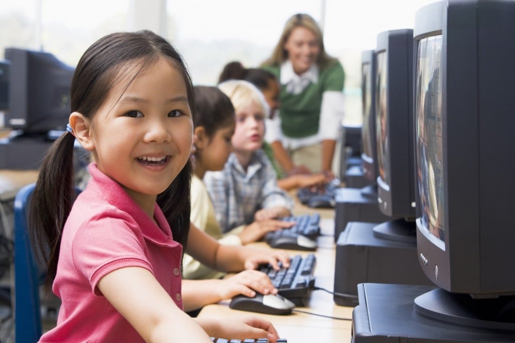 children coding in a group 1 | Code Created Coding Workshops for ...