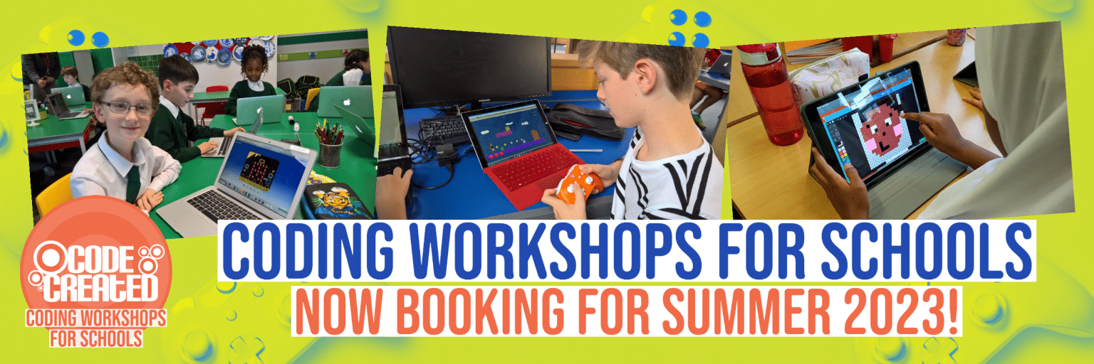 Code Created Coding Workshops for Primary and Secondary Schools and Teacher CPD Sessions ...