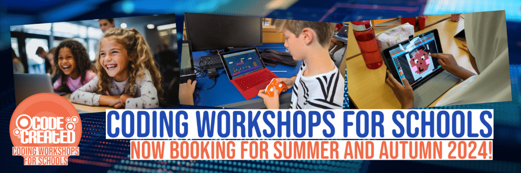 Code Created Coding Workshops for Primary and Secondary Schools and ...