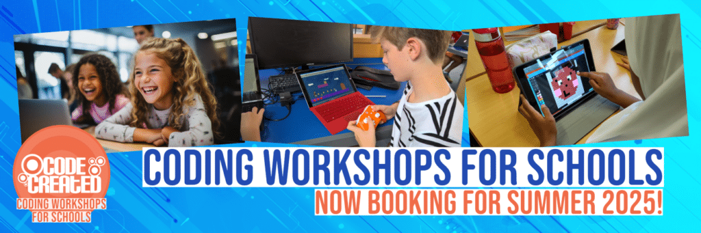 Code Created Coding Workshops for Primary and Secondary Schools